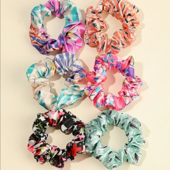Accessories | 24pcs Multi Color Casual Scrunchies Nwt | Poshmark